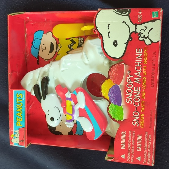 Peanuts | Other | Peanuts Snoopy Vintage Snocone Machine | Poshmark